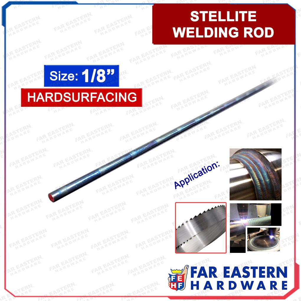 Stellite Hardsurfacing Welding Rod 1/8" Sold Per Piece | Shopee Malaysia