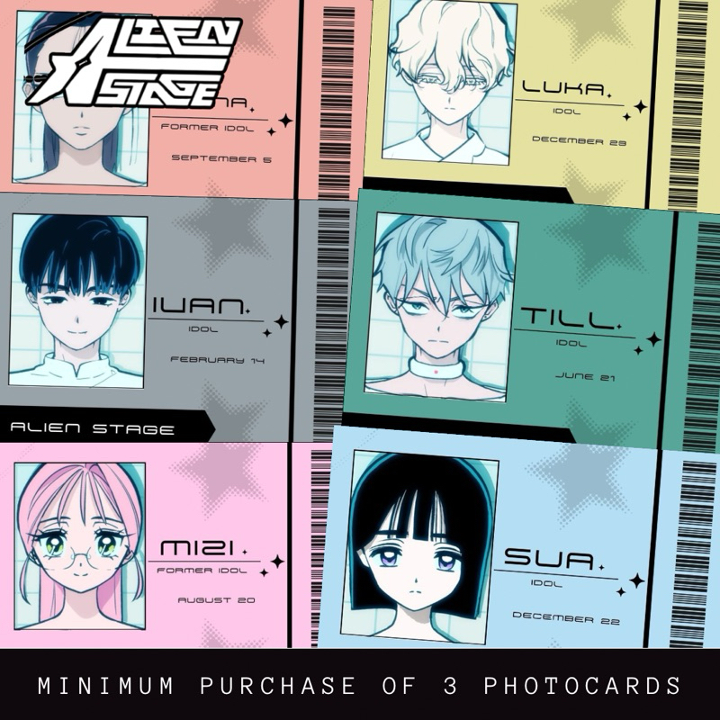 Alien Stage Student ID Laminated Idol Photocards | Shopee Malaysia
