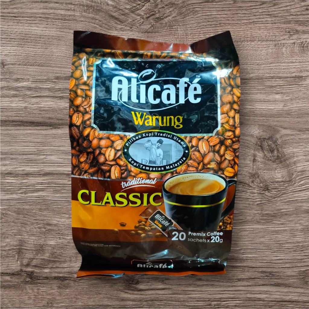 Alicafe Classic Instant Coffee (20 sachets*20g) | Shopee Malaysia