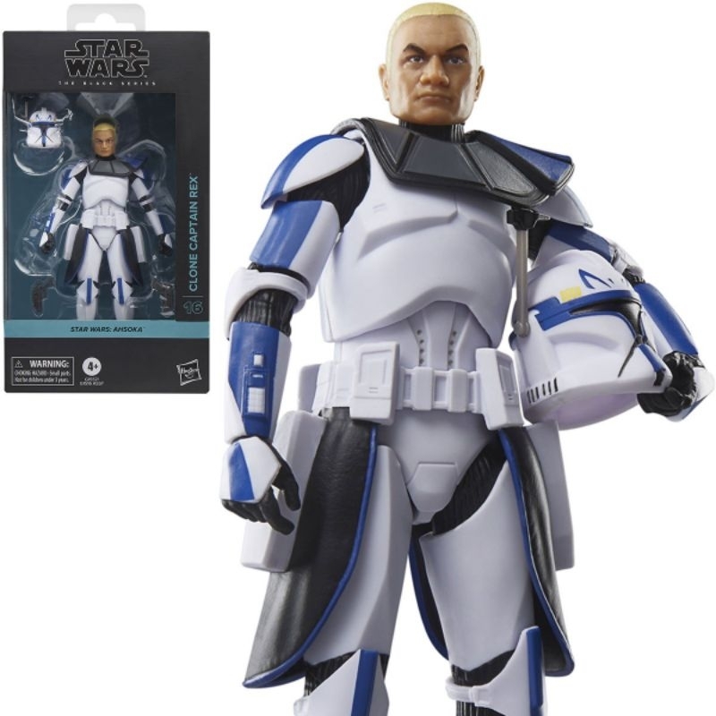 STAR WARS BLACK SERIES CLONE CAPTAIN REX PHASE 1 ARMOR AHSOKA SERIES ...