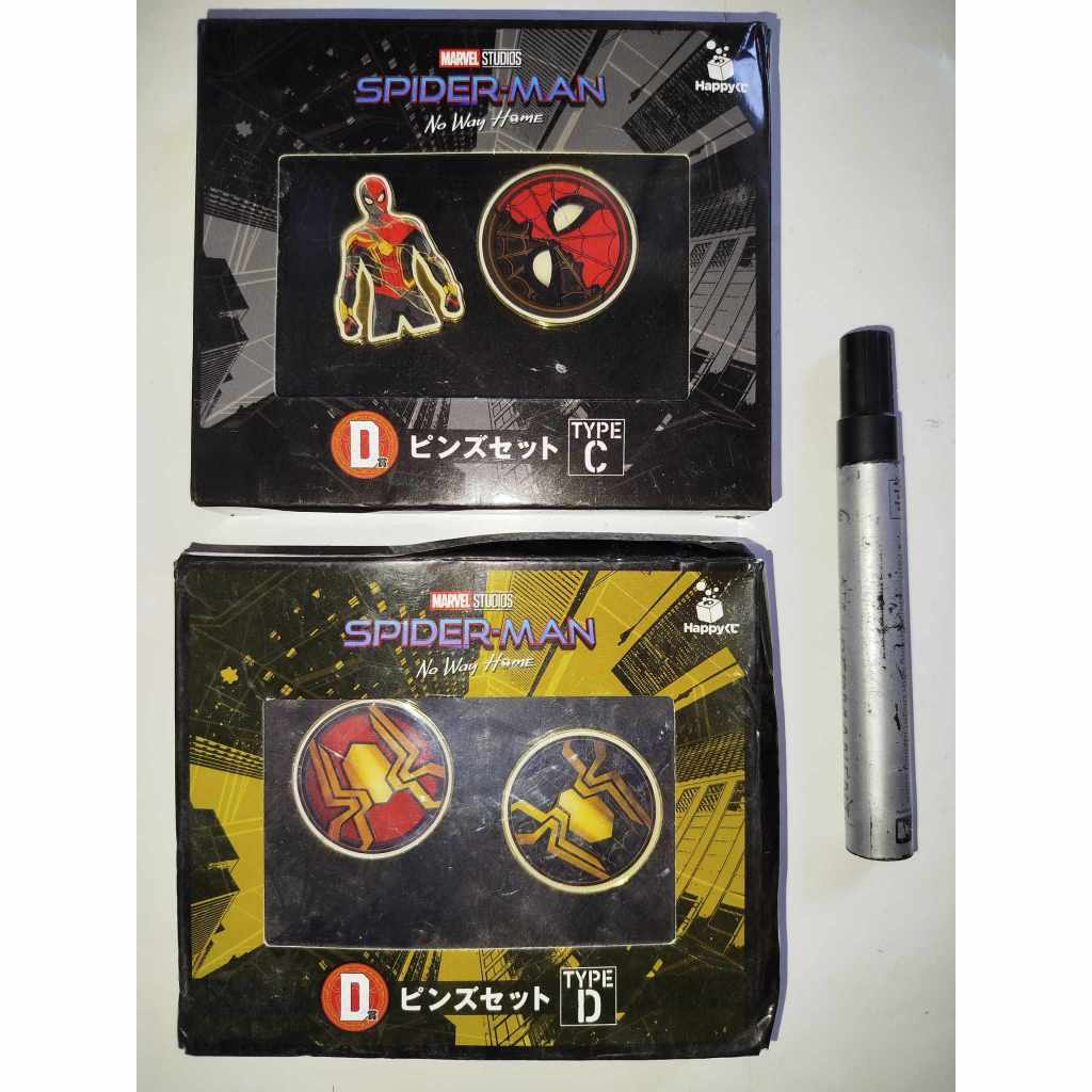 Spider Man Metal Pins (Official) (2 set for 320 pesos) | Shopee Malaysia
