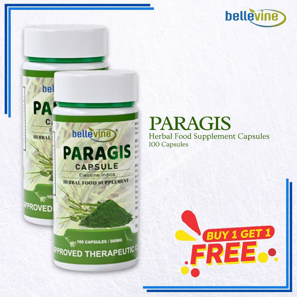 BELLEVINE Paragis Capsules Herbal Food Supplement 100 capsules 500mg ...