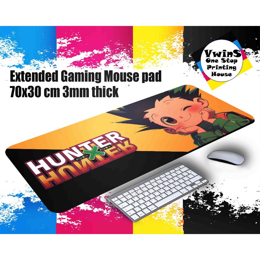 Hunter X Hunter Anime Gaming Mouse Pads! Killua, Gon, Hisoka, Kurapika ...