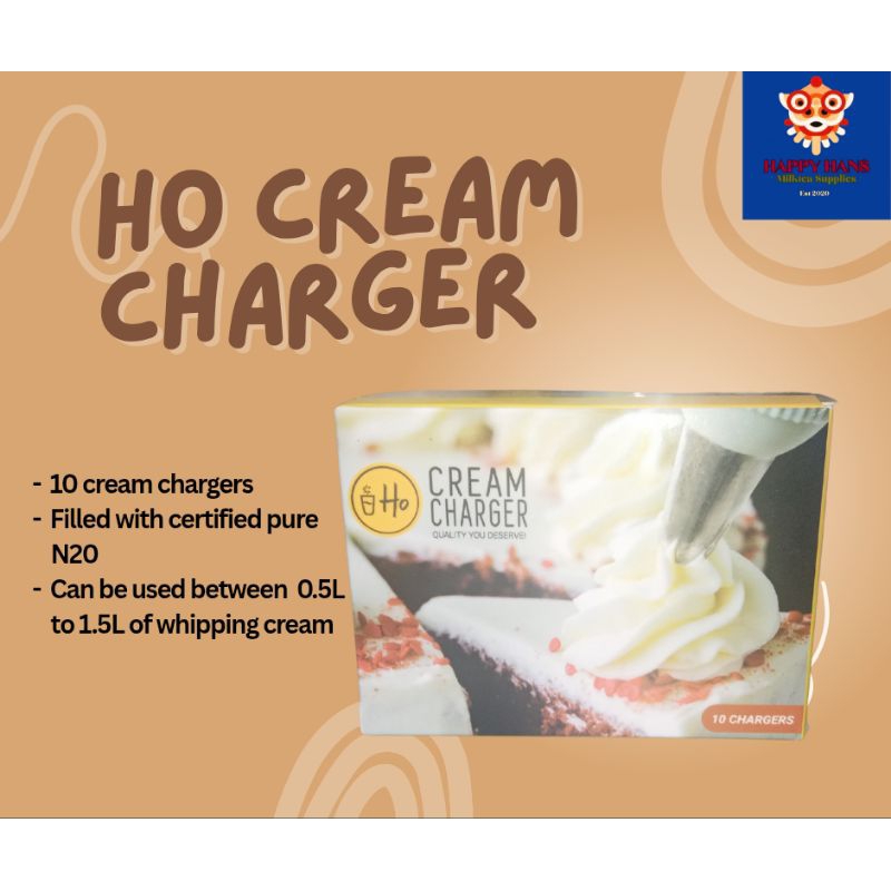HO Whipping Cream Chargers (10's) | Shopee Malaysia