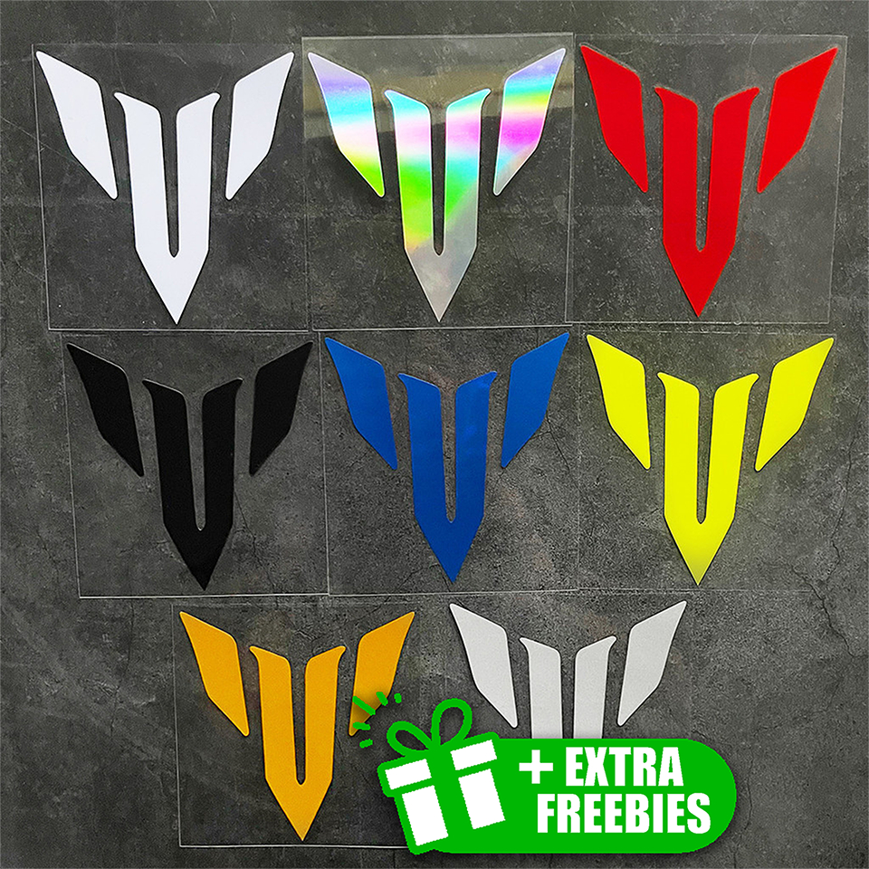 Yamaha MT Logo Sticker for Motor Stickers Waterproof Motorcycle Decals ...