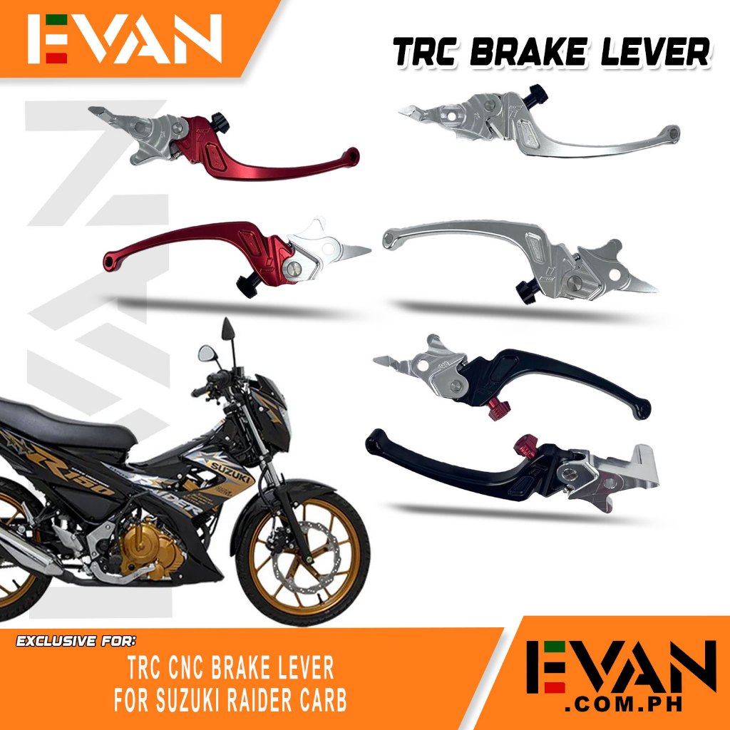 TRC Racing CNC Brake Lever For Suzuki Raider Carb Motorcycle 8152 ...