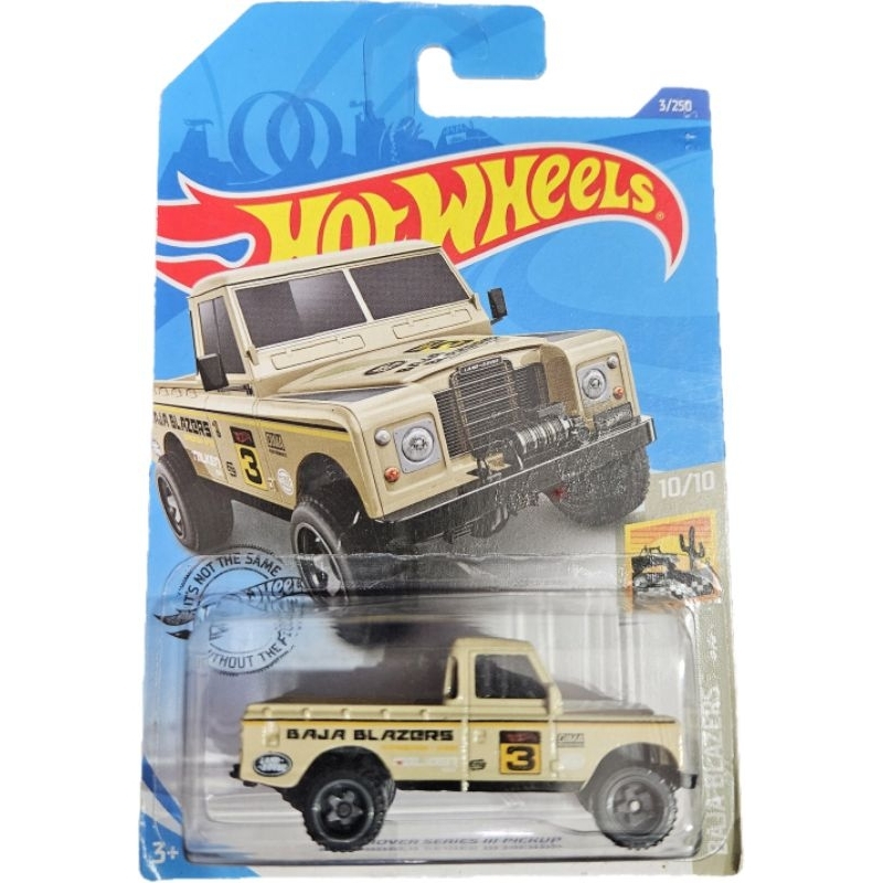 Hot Wheels Baja Blazers Land Rover Series III Pickup | Shopee Malaysia
