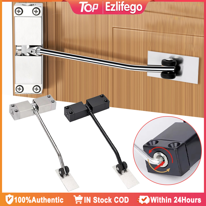 Automatic Door Closer Adjustable Tension Door Closers Safety Spring ...