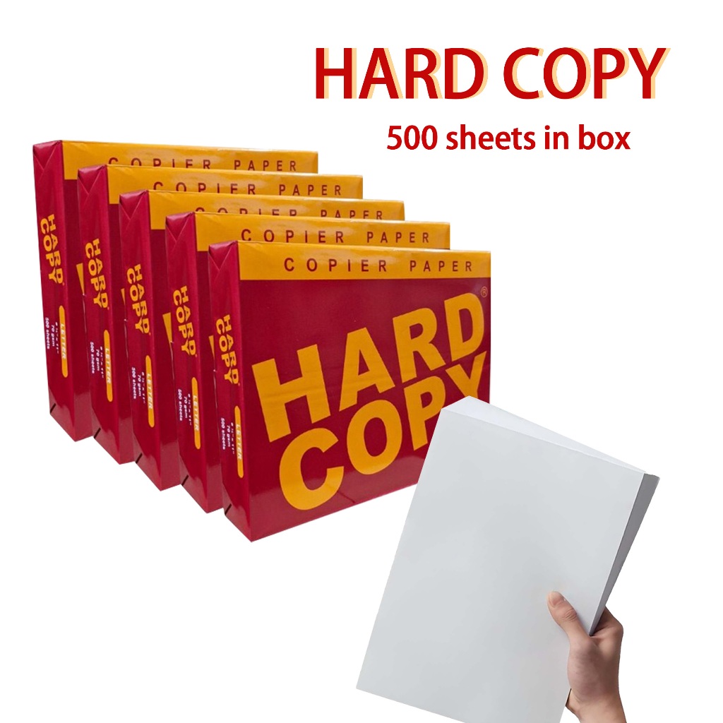 Hard copy bond paper Long & short & A4 available 500 sheets in box ...