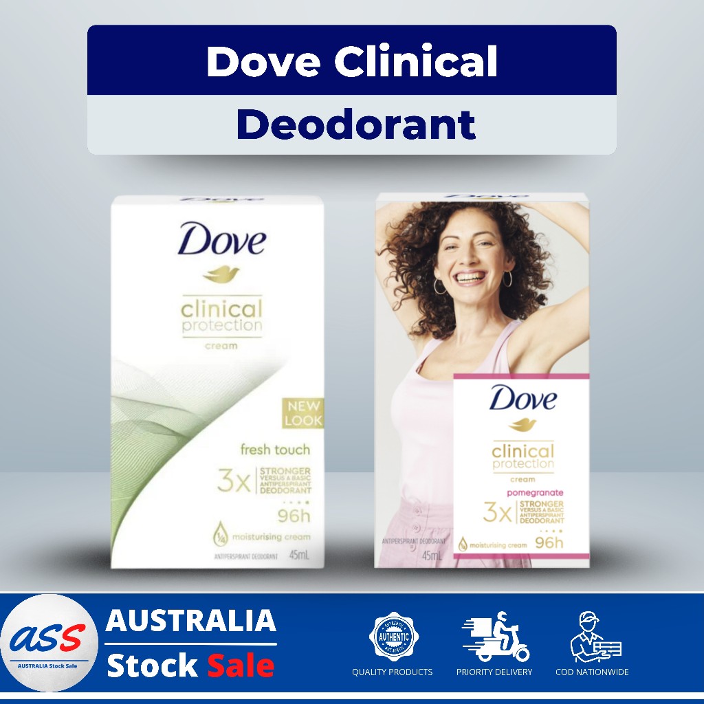 Dove Clinical Protection Fresh Touch Antiperspirant Deodorant Stick for ...