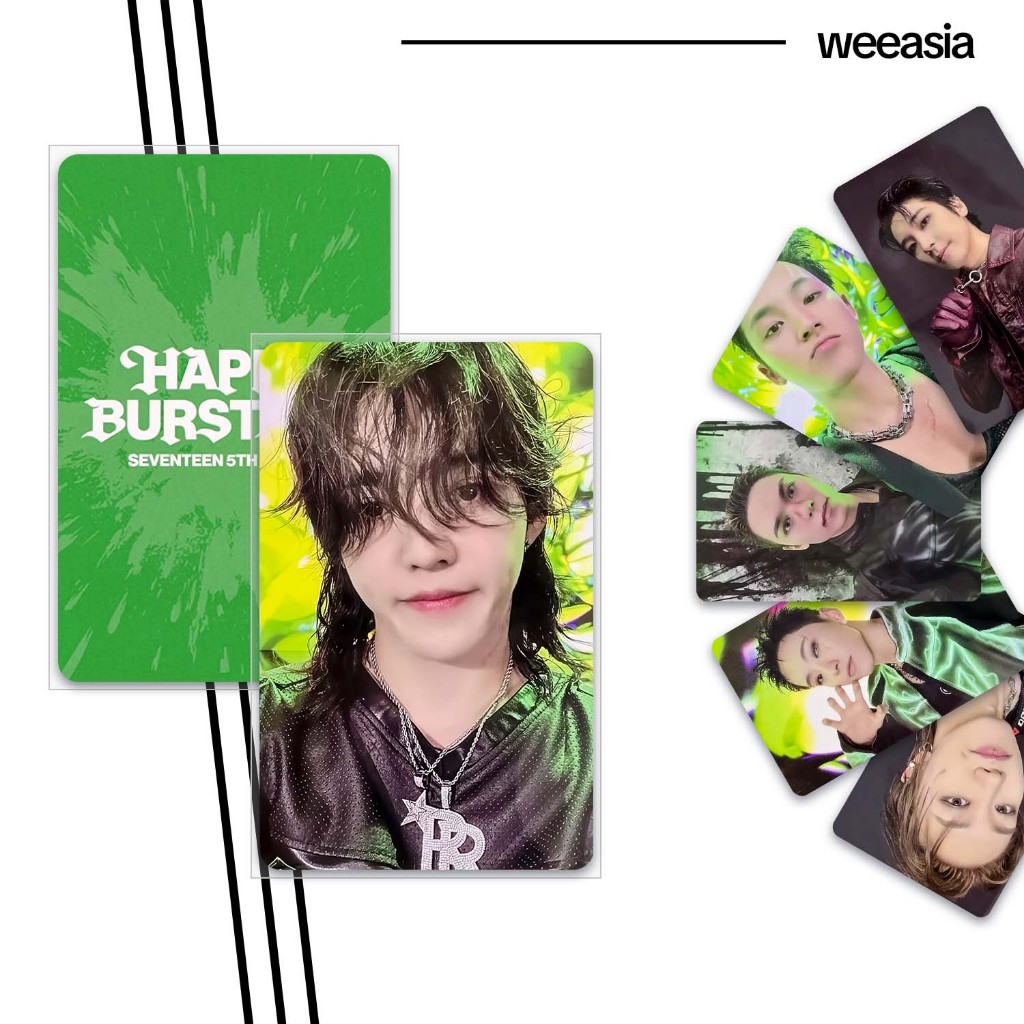 SEVENTEEN HAPPY BURSTDAY WEVERSE LUCKY DRAW ALBUM LOMO CARDS PHOTOCARDS ...