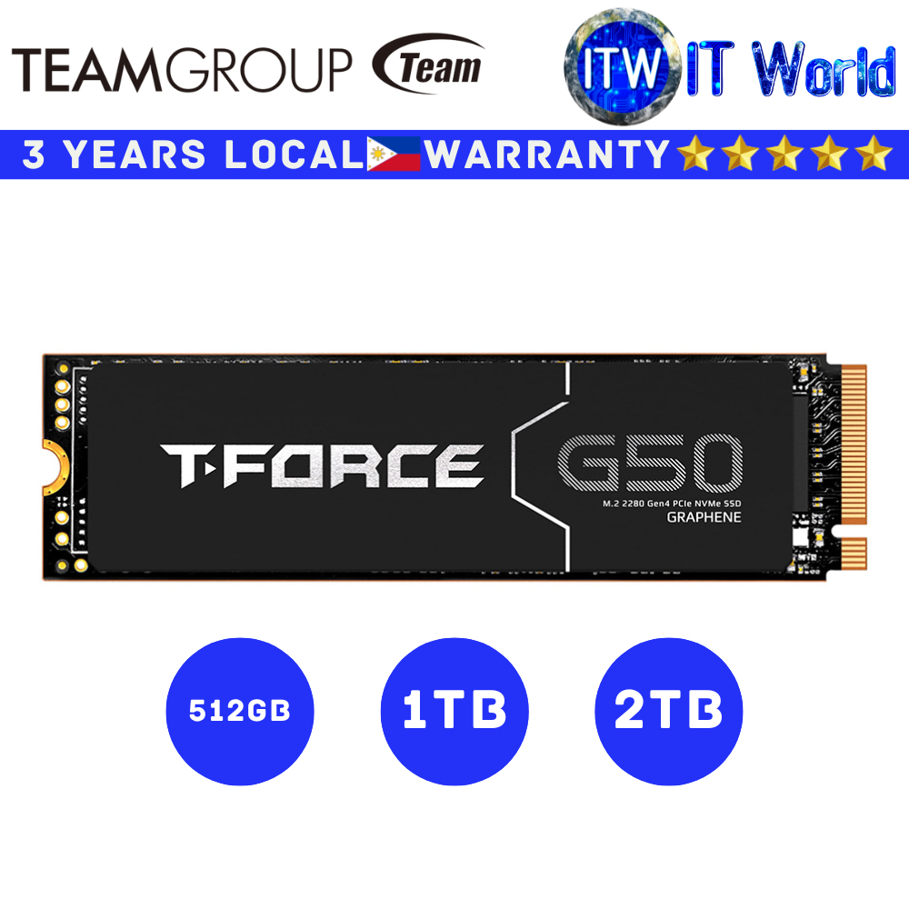 Itw | Teamgroup T-Force G50 M.2 2280 PCIe 4.0x4 Ultra-thin Graphene ...