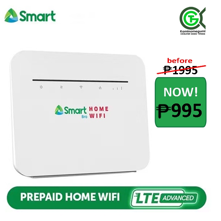 SMART Prepaid Home WiFi LTE Advance with UNLI WIFI FOR 15 DAYS | Shopee ...