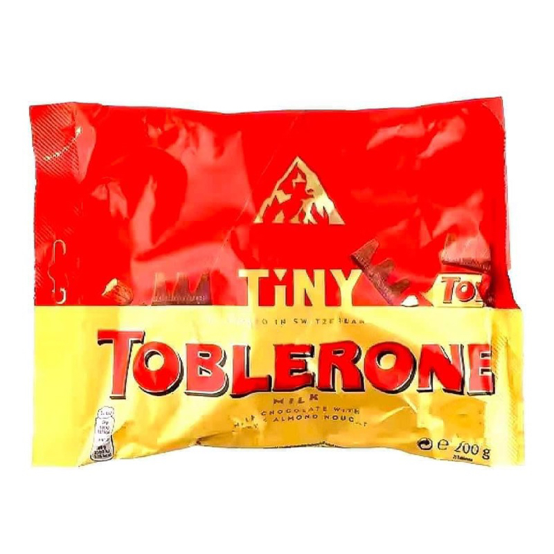 AUTHENTIC TOBLERONE MINIS TINY 200g (25pcs inside) (Mall Price as of ...