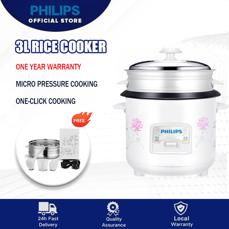Philips mini rice cooker multifunctional electric cooker with steamer ...