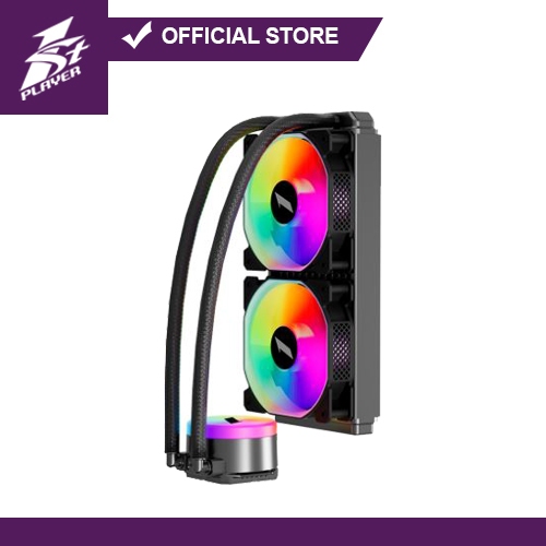 1STPLAYER THUNDERSTORM TS3 240 RGB AIO CPU LIQUID COOLER/AM5/LGA17XX (2 ...