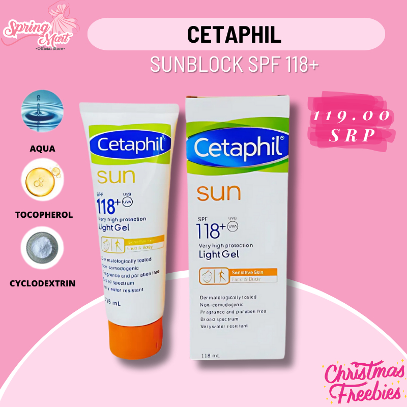 Authentic Cetaphil 118+ Sunscreen/Sunblock whitening cream | Shopee ...