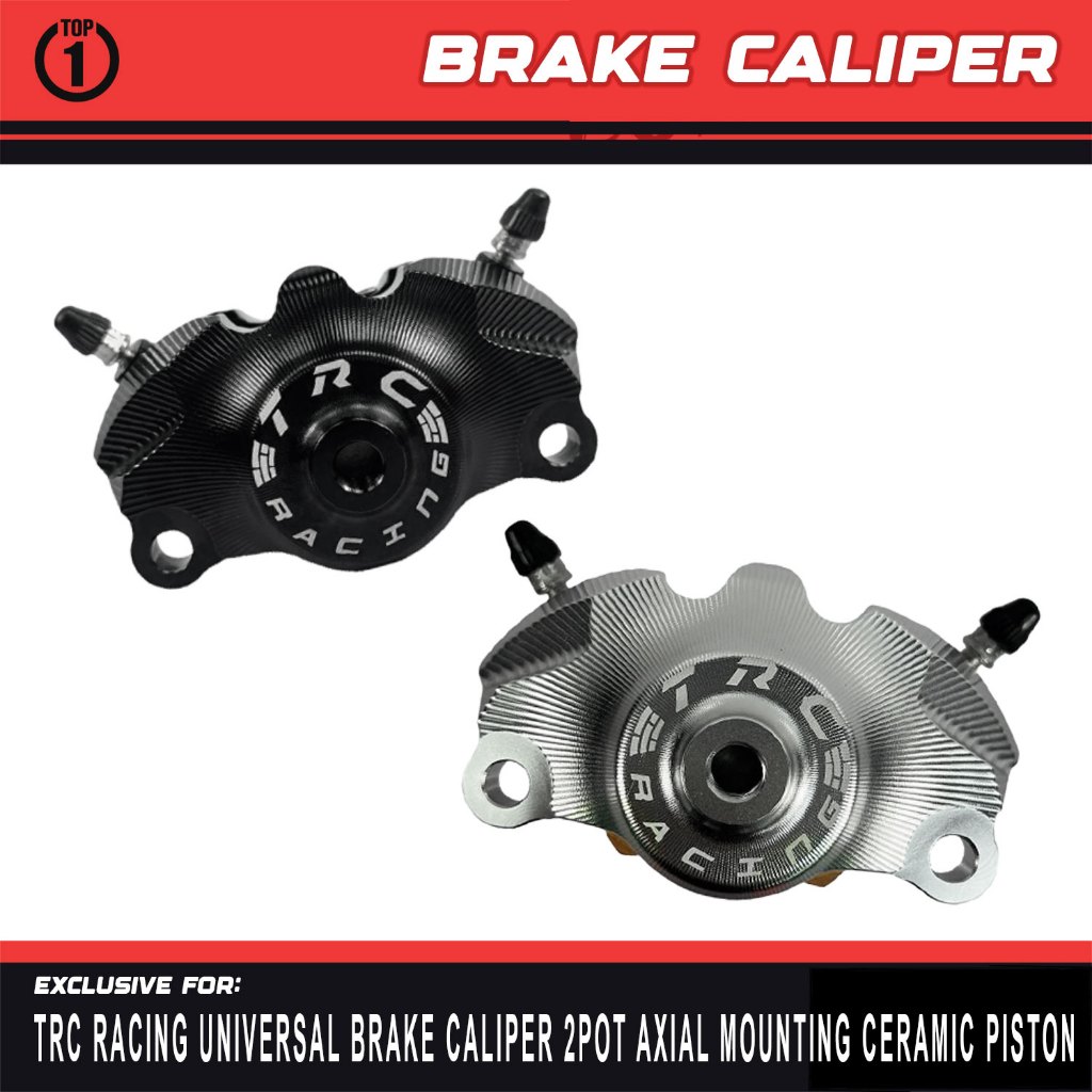 Top1 Racing TRC Universal Brake Caliper 2 POT Axial Mounting Ceramic Pistons 8081 | Shopee Malaysia