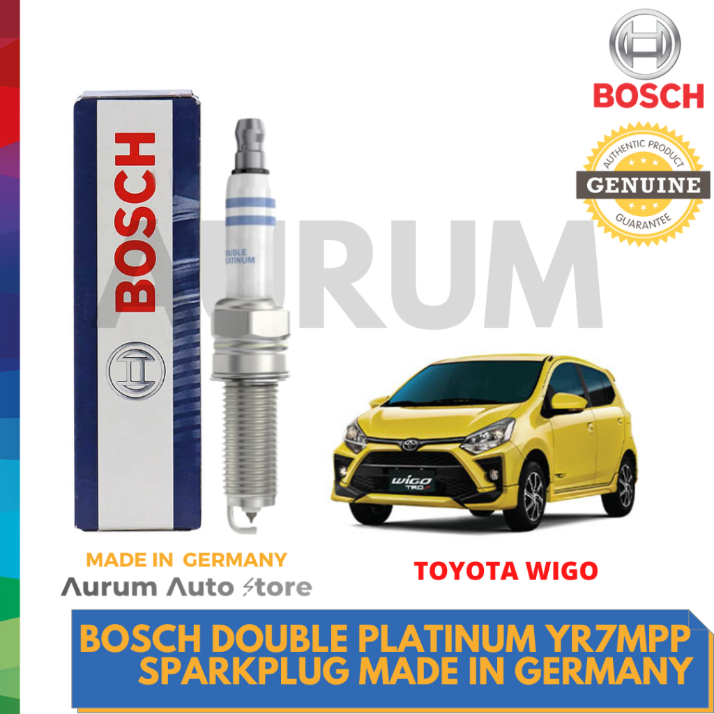 Bosch YR7MPP33 Spark plugs for Toyota Wigo (1pc) | Shopee Malaysia