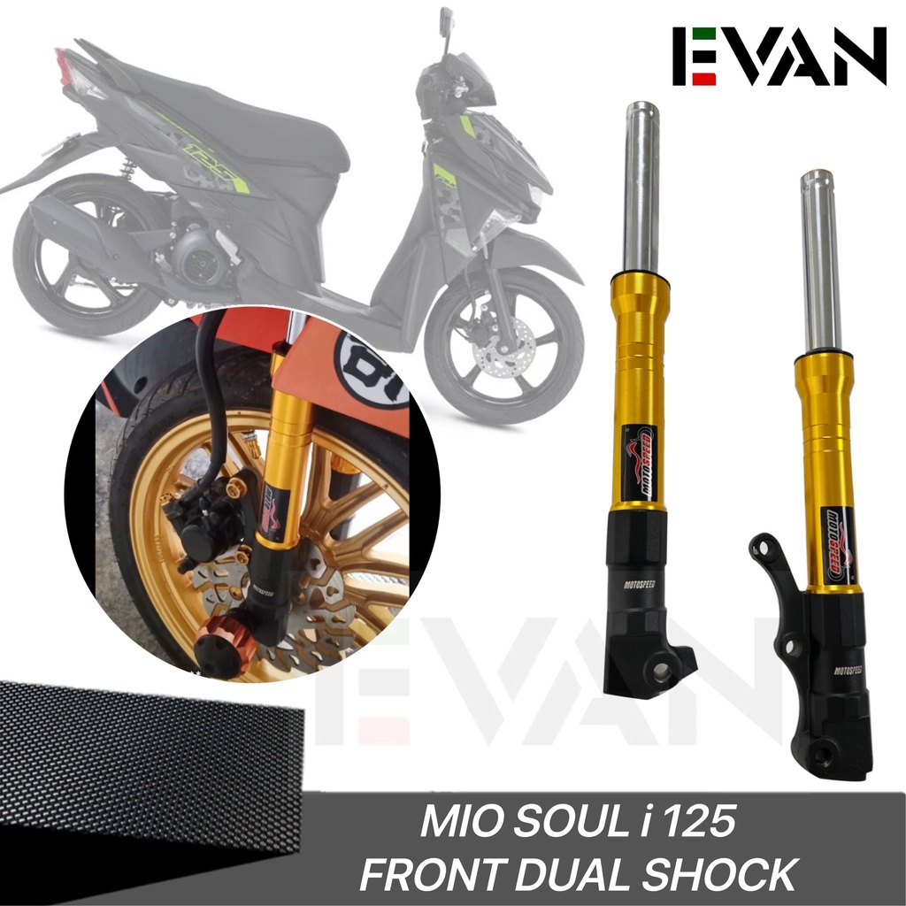 Yamaha Mio Soul i 125 Front Dual Shock Absorber Motorcycle | Shopee ...