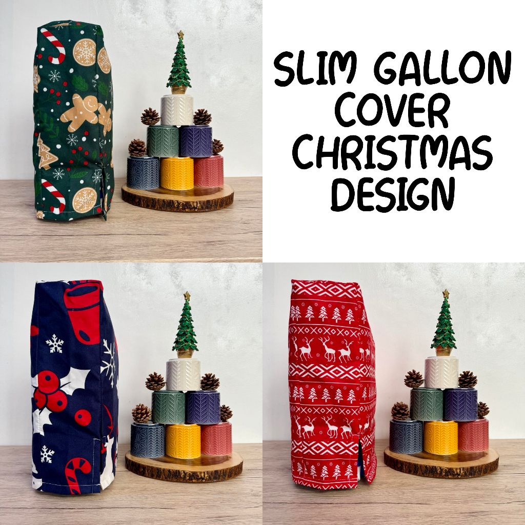 CHRISTMAS DESIGN WATER GALLON COVER(SLIM) | Shopee Malaysia