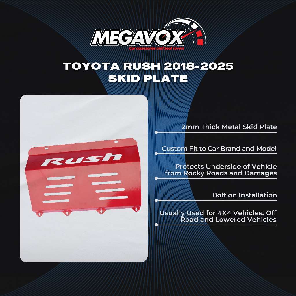 Toyota Rush 2018-2025 Skid Plate | Shopee Malaysia