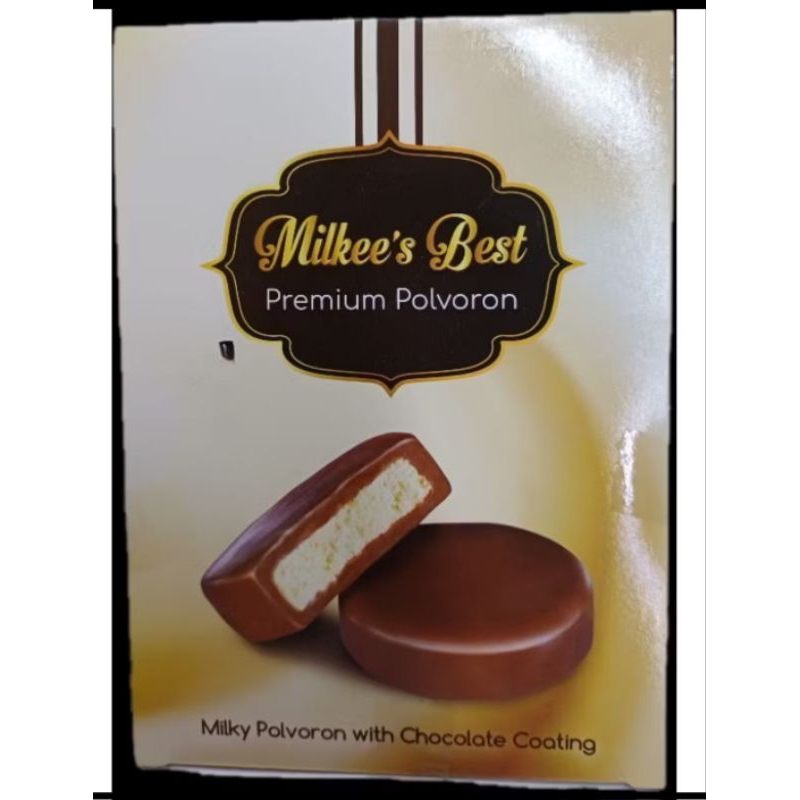 Milkee's Best Milky Polvoron with Chocolate Coating 12packs | Shopee ...