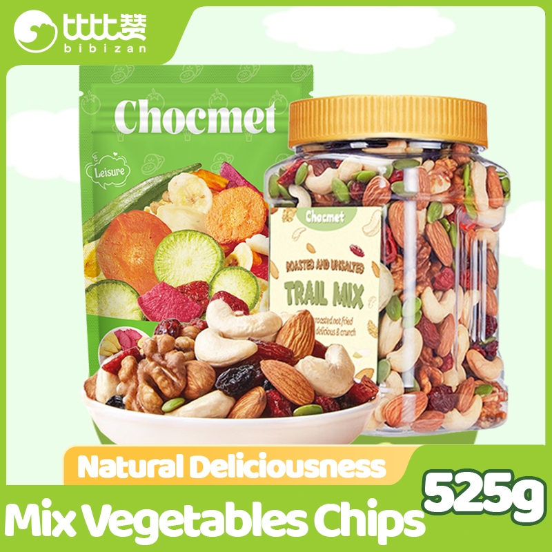 CHOCMET Crispy Vegetable Chips 525g Dried Fruits And Vegetables Mixed ...