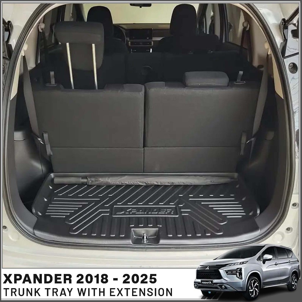 MITSUBISHI XPANDER 2018 - 2025 OEM TRUNK TRAY WITH EXTENSION (2018 2019 ...