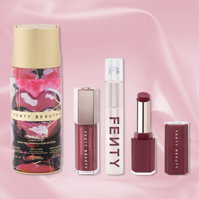 FENTY BEAUTY by Rihanna It's Riri Szn 3-Piece Lip Set | Shopee Malaysia