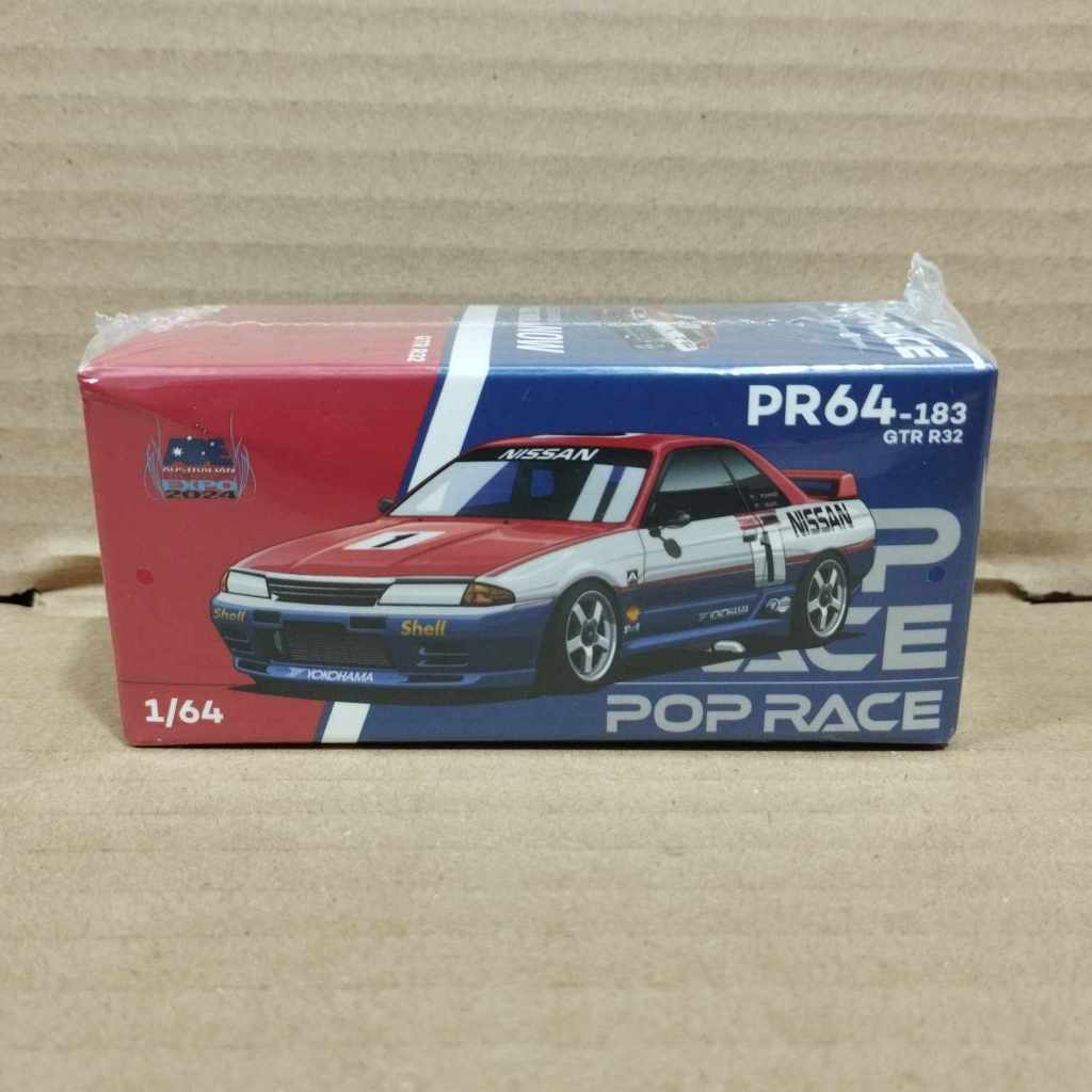 Pop Race PR64-183 GTR R32 Australian Diecast Expo 2024 Sealed | Shopee ...