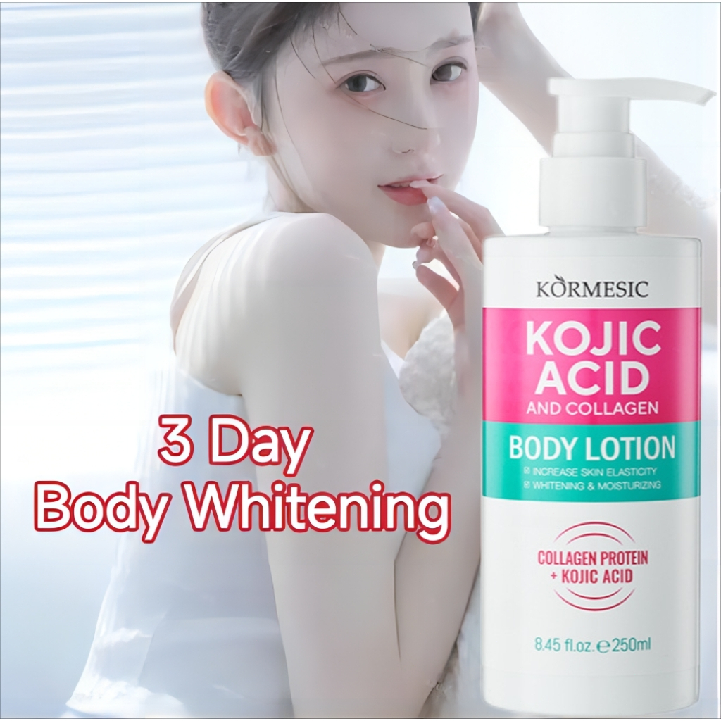 Kojic Acid Collagen Whitening Body Lotion Moisturizing Brightening Anti ...
