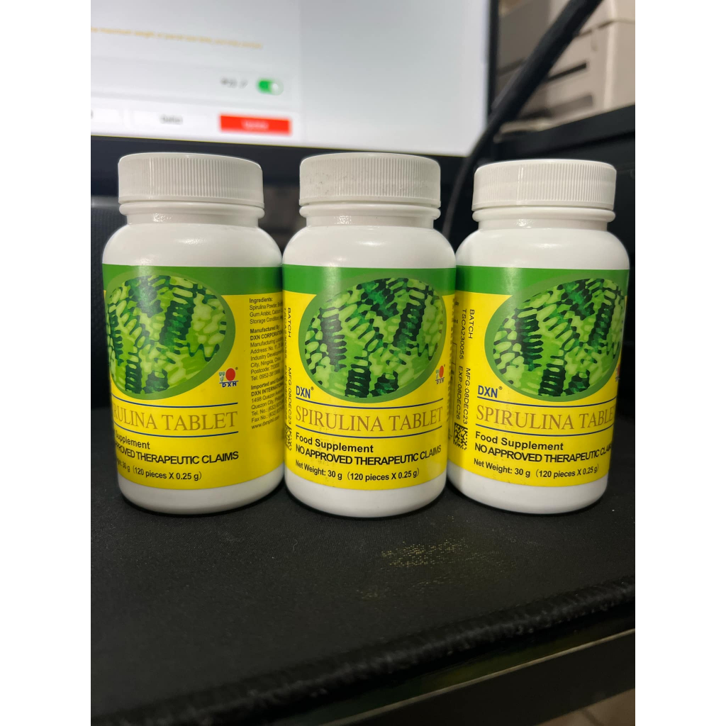 (Family) DXN Spirulina 120 tablets | Shopee Malaysia