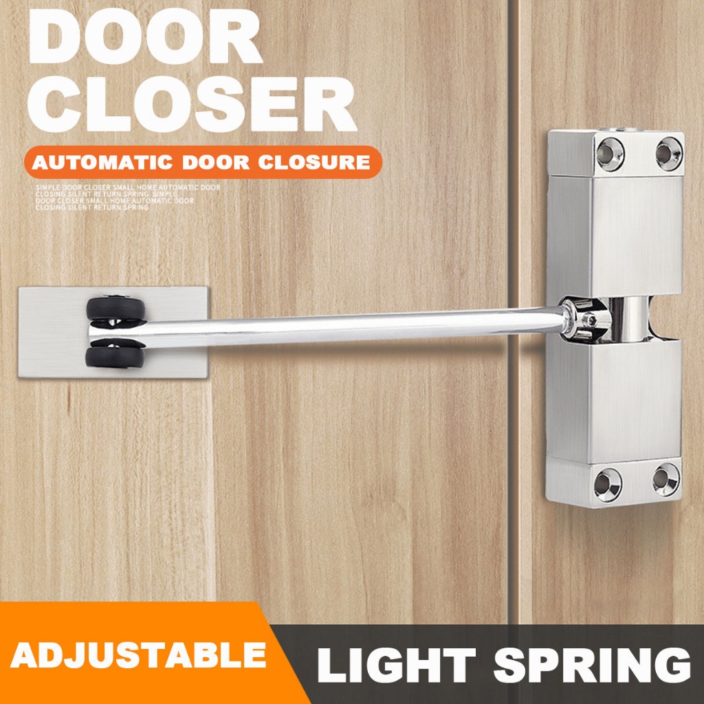 Automatic Door Closer Hydraulic Spring Door Closer adjustable Protect ...