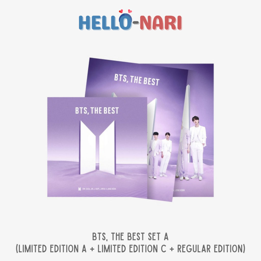 BTS, THE BEST Set A (Limited Edition A + Limited Edition C + Regular ...