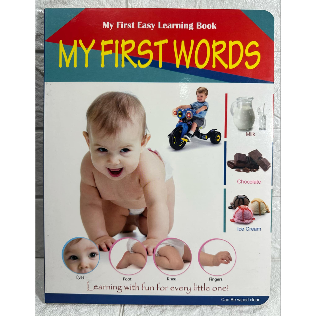 My First Easy Learning Book: MY FIRST WORDS by SUNRISE | Shopee Malaysia