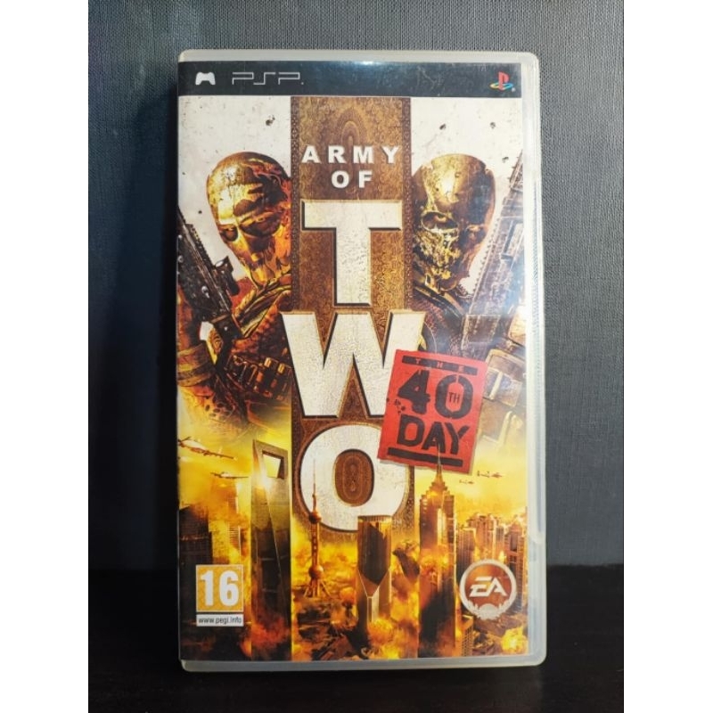 PSP UMD Games Army Of Two : 40 Days | Shopee Malaysia