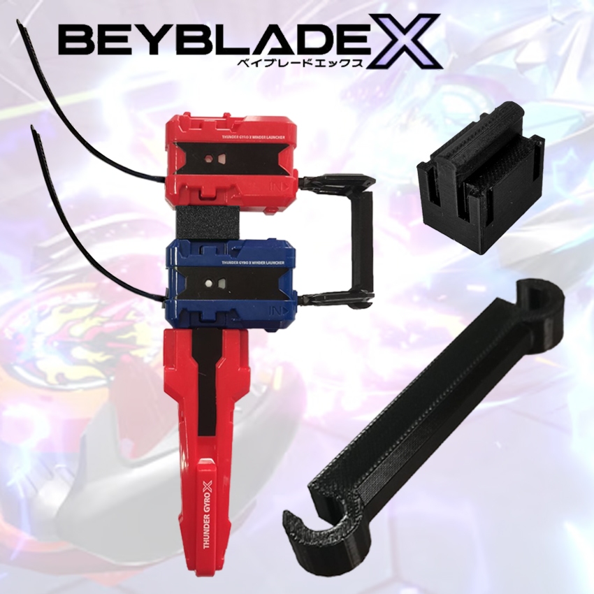 Beyblade X 3D Print Ripcord String Launcher Connector Pull Tab BX ...