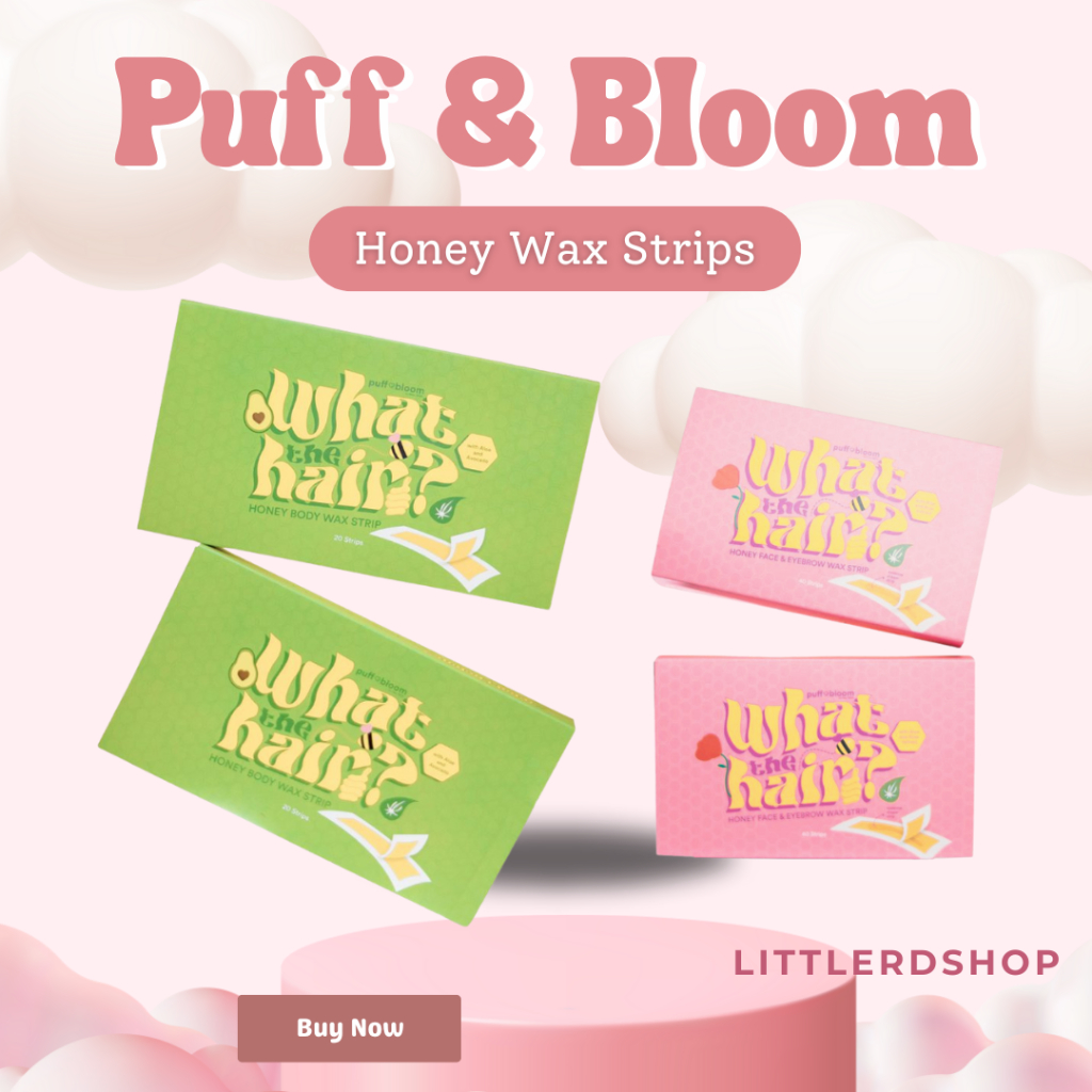 What The Hair Honey Wax Strips for Face and Body by Puff and Bloom ...