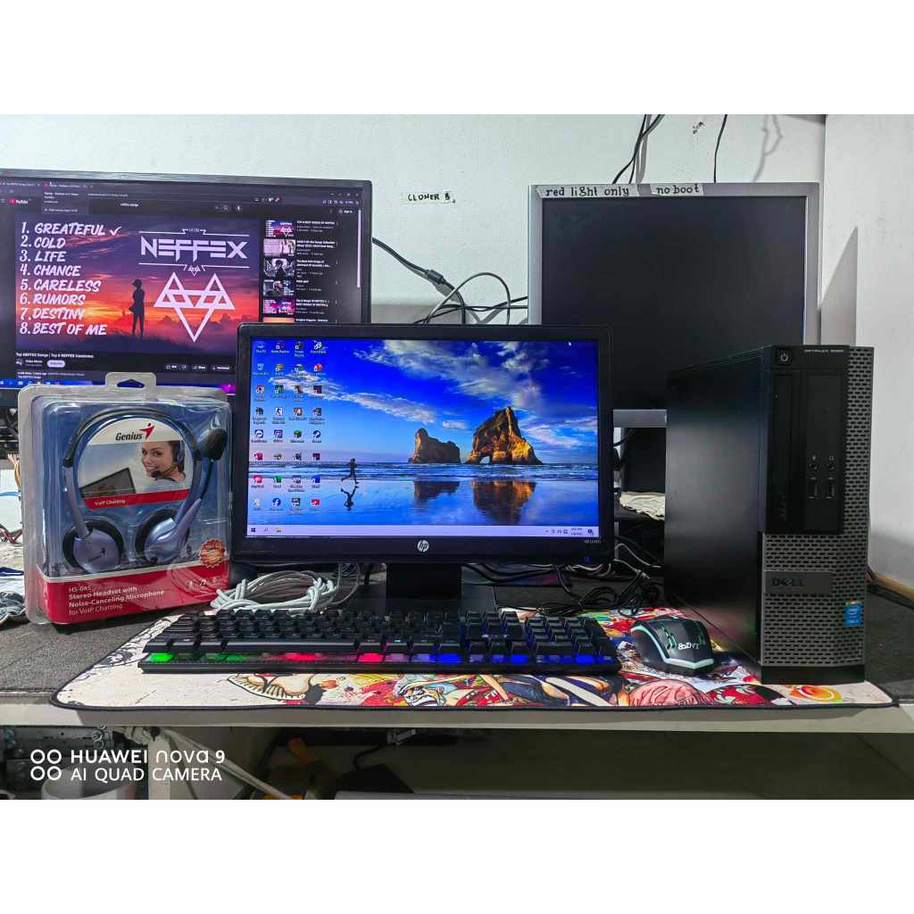 DESKTOP PACKAGE i3 4th GEN 22" wide monitor HP/DELL BRAND | Shopee Malaysia