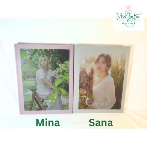 TWICE I AM MINA/SANA UNSEALED PHOTOBOOK | Shopee Malaysia