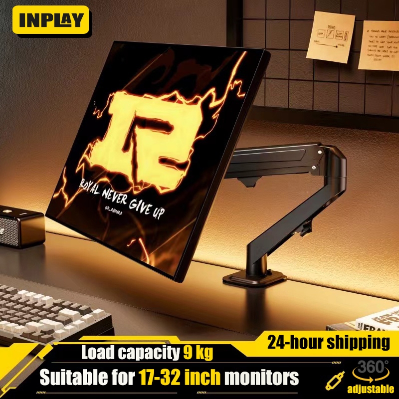 Inplay KMT-1 Single Monitor Desk Mount Monitor Stand Build-in Gas Spring | Shopee Malaysia
