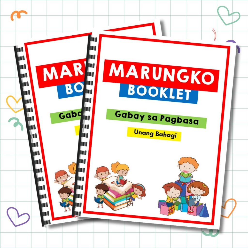 Marungko booklet ️ (Gabay sa Pagbasa | 200 PAGES Print & Bind) Book 1-5 ...