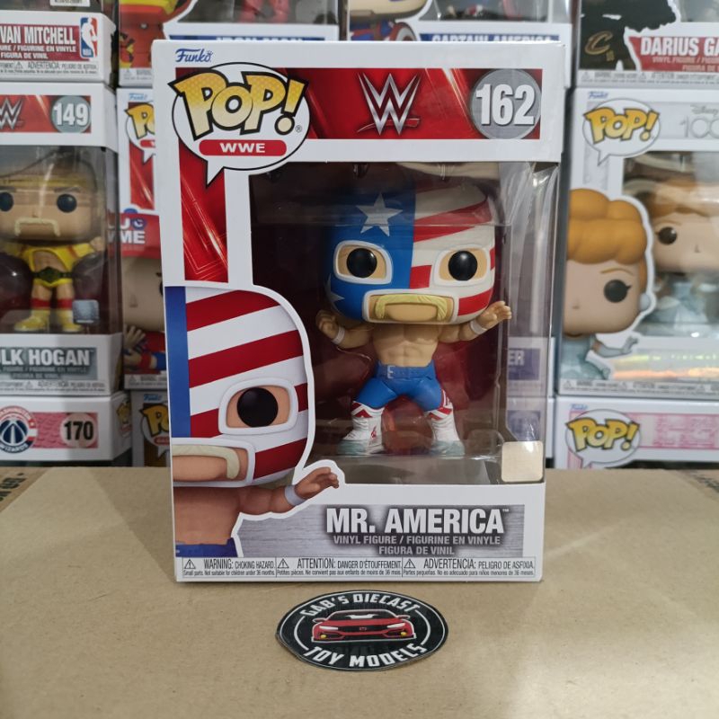 Funko POP! WWE Mr. America 162 sold by Gabs Diecast Toy Models | Shopee ...