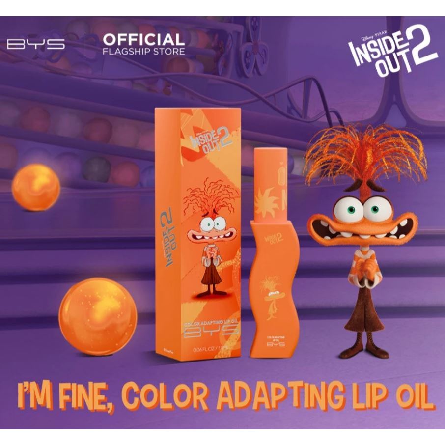 BYS x Disney Inside Out 2 Color Adapting Calming Lip Oil | Shopee Malaysia