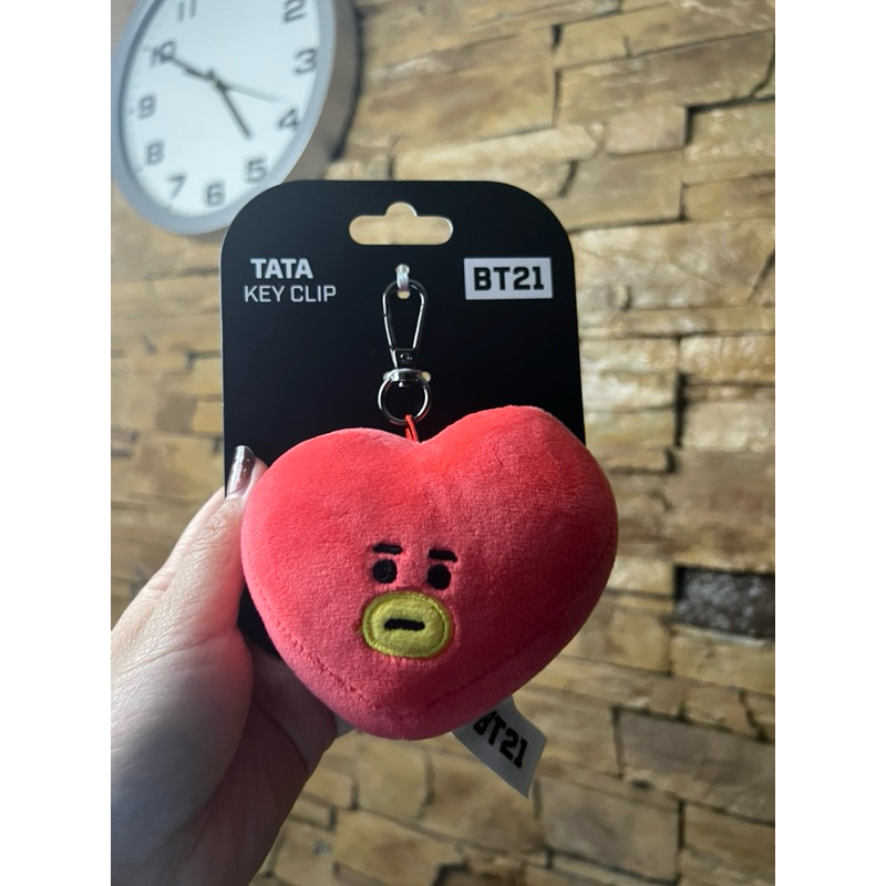 BT21 TATA Key Clip Plush Key Chain | Shopee Malaysia