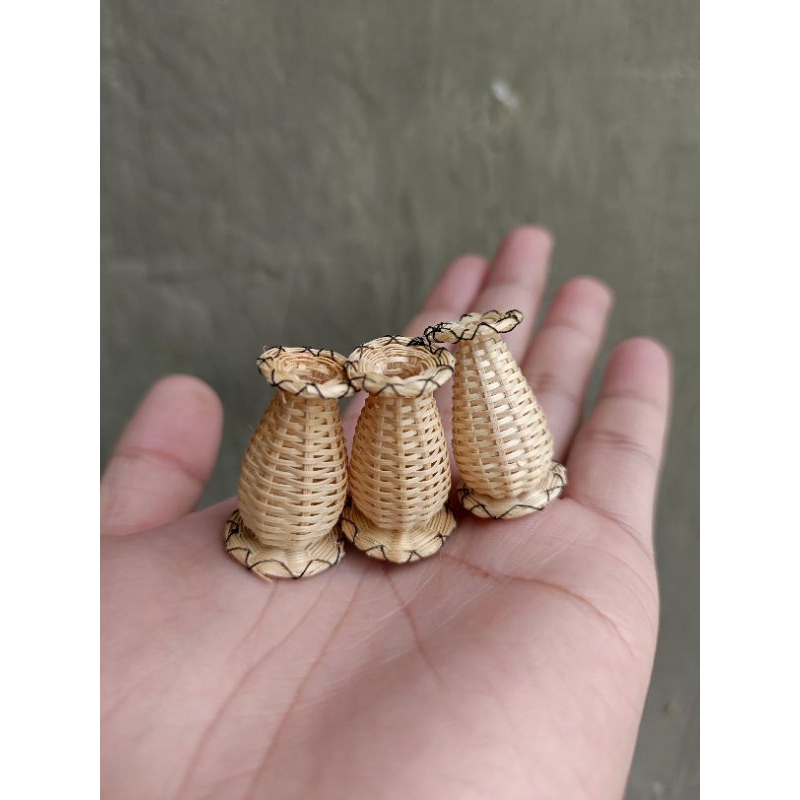 Native Mini Buri Jar Cute Basket | Shopee Malaysia