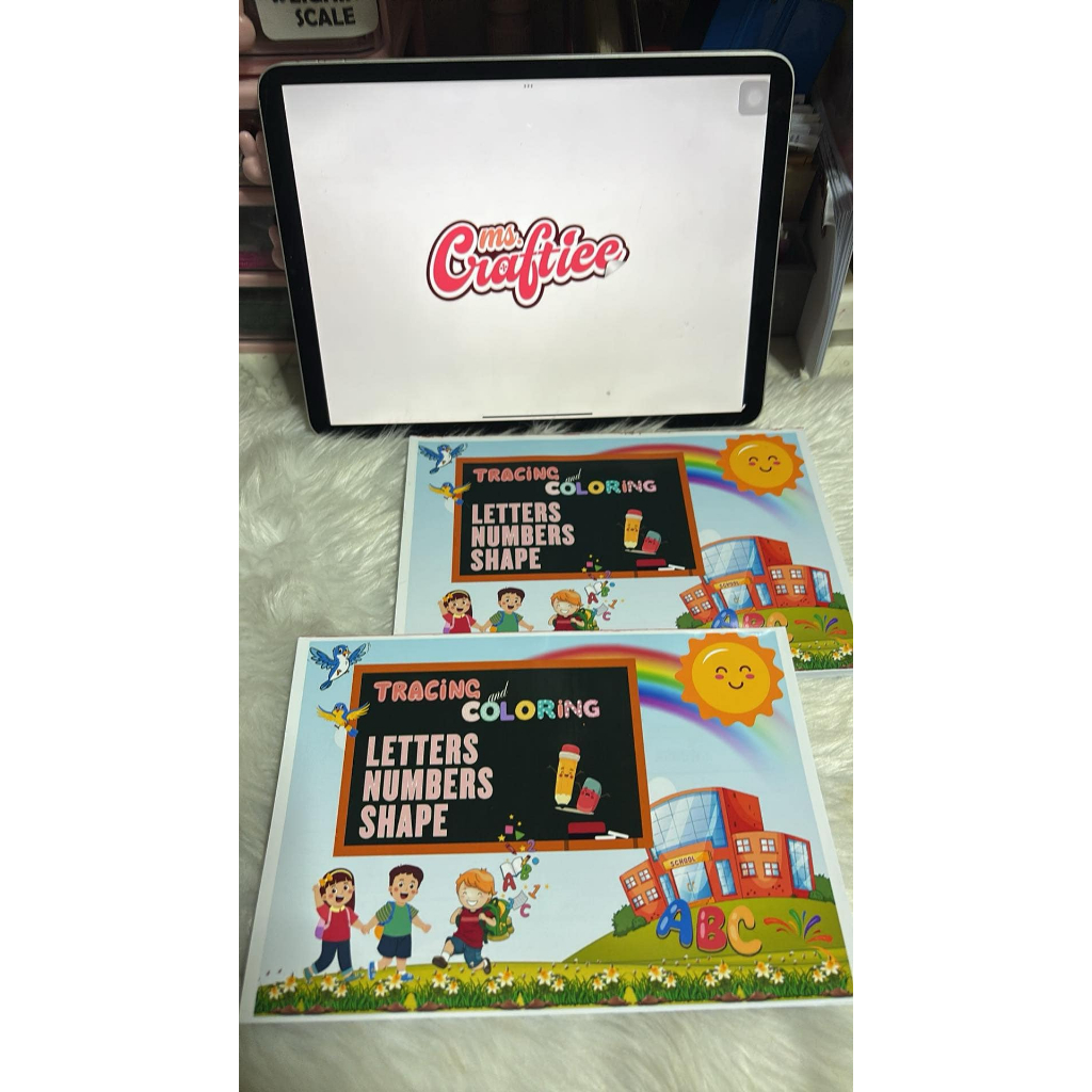 Tracing Pads for Kids - Alphabet, Numbers, Shapes, Lines, and coloring ...