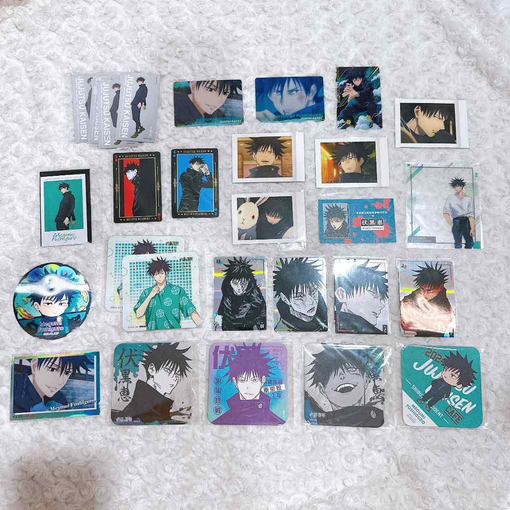 OFFICIAL Jujutsu Kaisen JJK Merch Card Coaster Sticker Postcard Photo ...