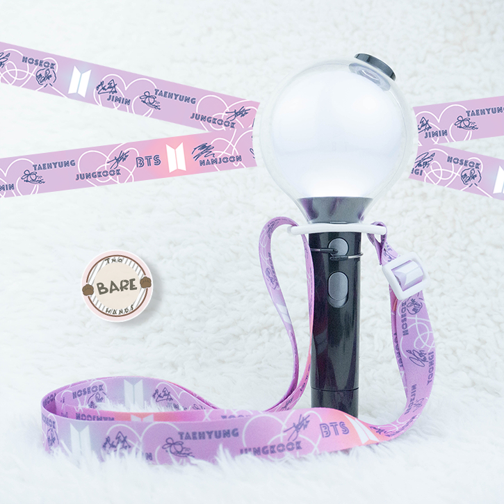 BTS [Purple] Light Stick Strap for MOTS Army Bomb [NO LIGHTSTICK] by ...